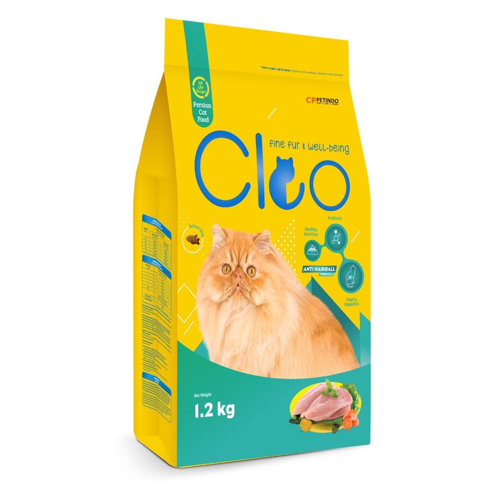 Jual CLEO 1,2 Kg CLEO Cat Food Makanan Kucing CLEO Freshpack 1,2 Kg ...