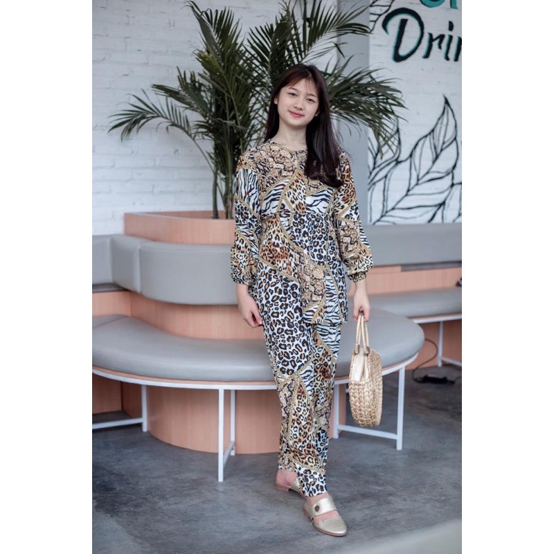 Jual Piyama | One set leoprd | Shopee Indonesia