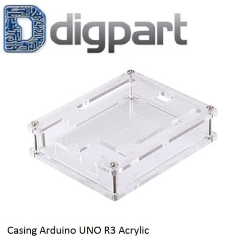 Jual Casing Arduino UNO R3 Acrylic Box Akrilik Cover Case Kotak | Shopee Indonesia