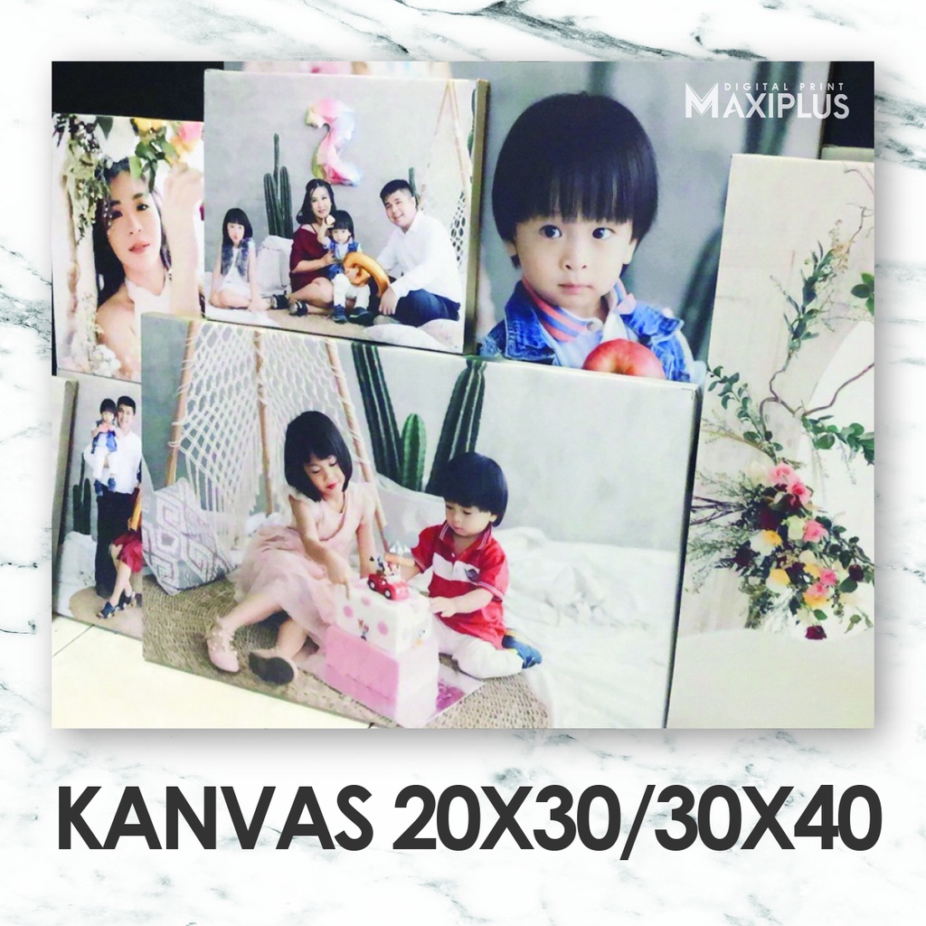 Jual Cetak Foto Canvas 20x30cm & 30x40cm / Cetak Canvas / Ukuran 20x30cm / Ukuran 30x40cm ...