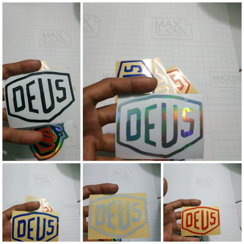 Jual cutting sticker DEUS | Shopee Indonesia