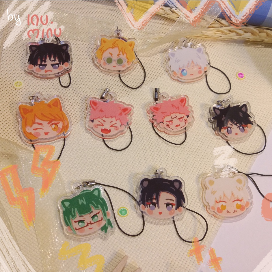 Jual Jujutsu Kaisen Phone Strap // inu.minu | Shopee Indonesia