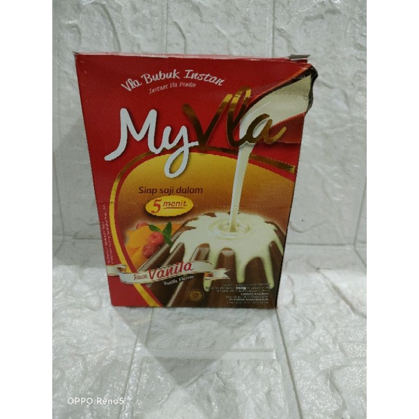 Jual My Vla rasa vanila 1 box isi 6 sachet(60 gr) | Shopee Indonesia