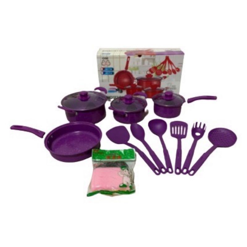 Jual Kitchen set 14 in 1/Panci set 14 in 1/alat masak 14in 1/14 in 1 ...