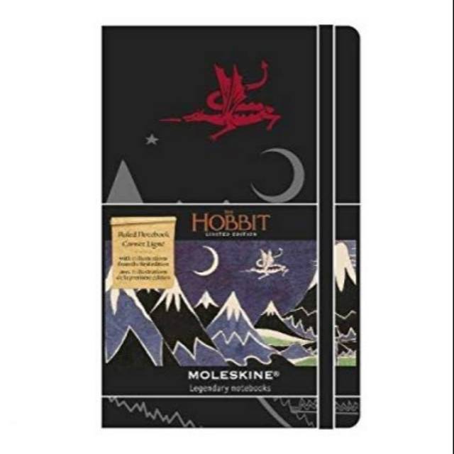 Jual Moleskine The Hobbit Ruled Notebook - Limited Edition | Shopee ...
