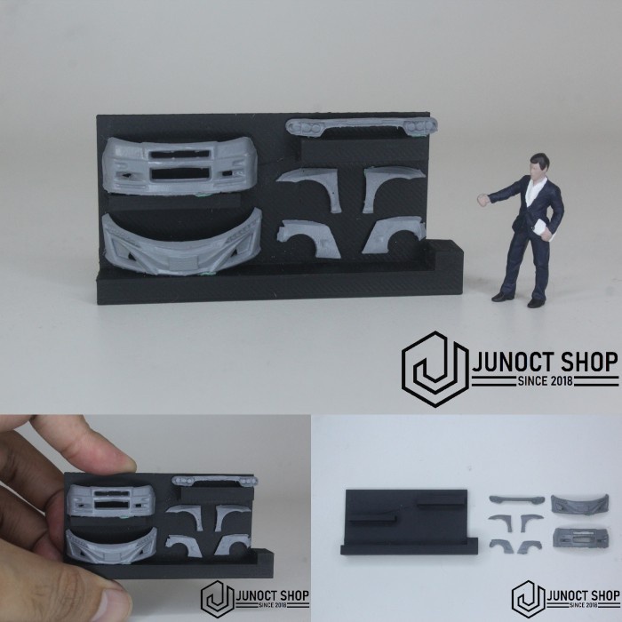 Jual Rak Body Kit Organizer 1:64 1/64 Diecast Aksesoris Model-1 ...