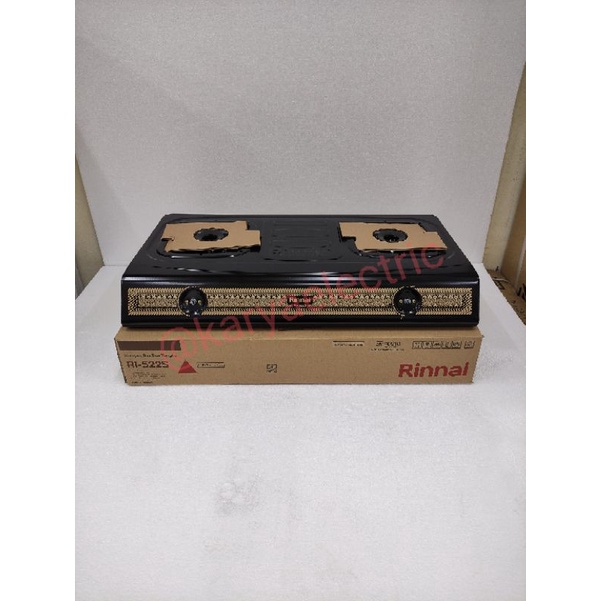 Jual KOMPOR GAS RINNAI 2TUNGKU RI-522S ORIGINAL GARANSI | Shopee Indonesia