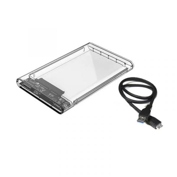 Jual casing hardisk external transparant 2.5 sata USB 3.0. case hardisk external transparant ...