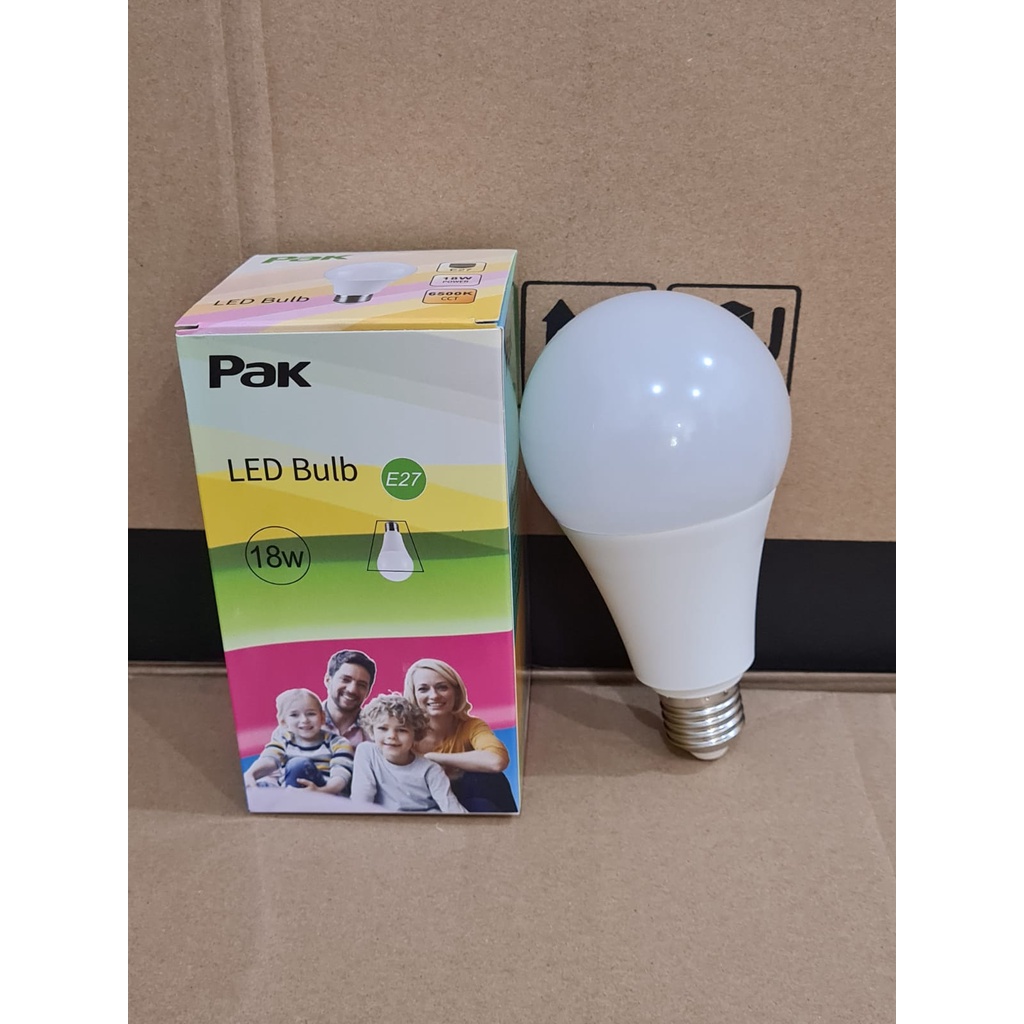 Jual PAK LAMPU LED BULB 18WATT COOLDAYLIGHT 6500K ORIGINAL SNI | Shopee ...