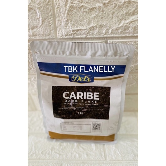 Jual Caribe dark flake coklat 1kg | Shopee Indonesia