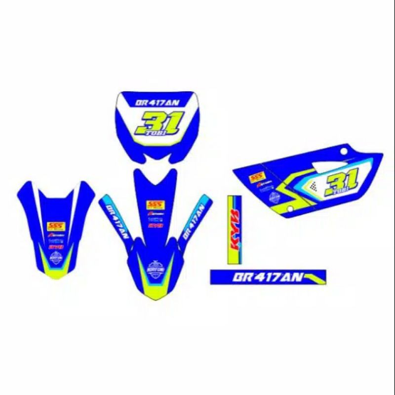 Jual Decal bebek trill modif GTX full bodi desain suka suka | Shopee ...