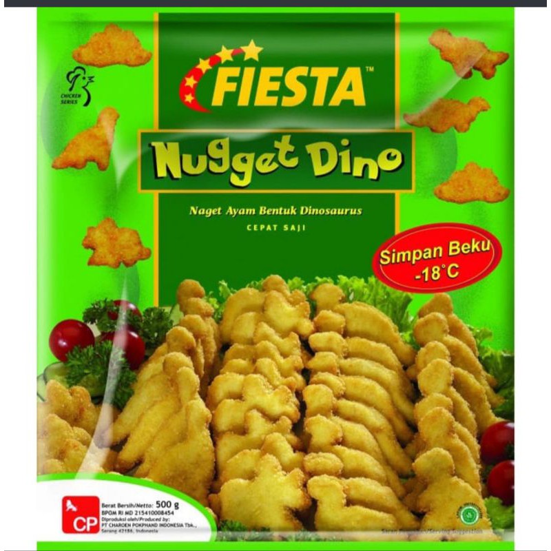 Jual fiesta nugget Dino 500g | Shopee Indonesia