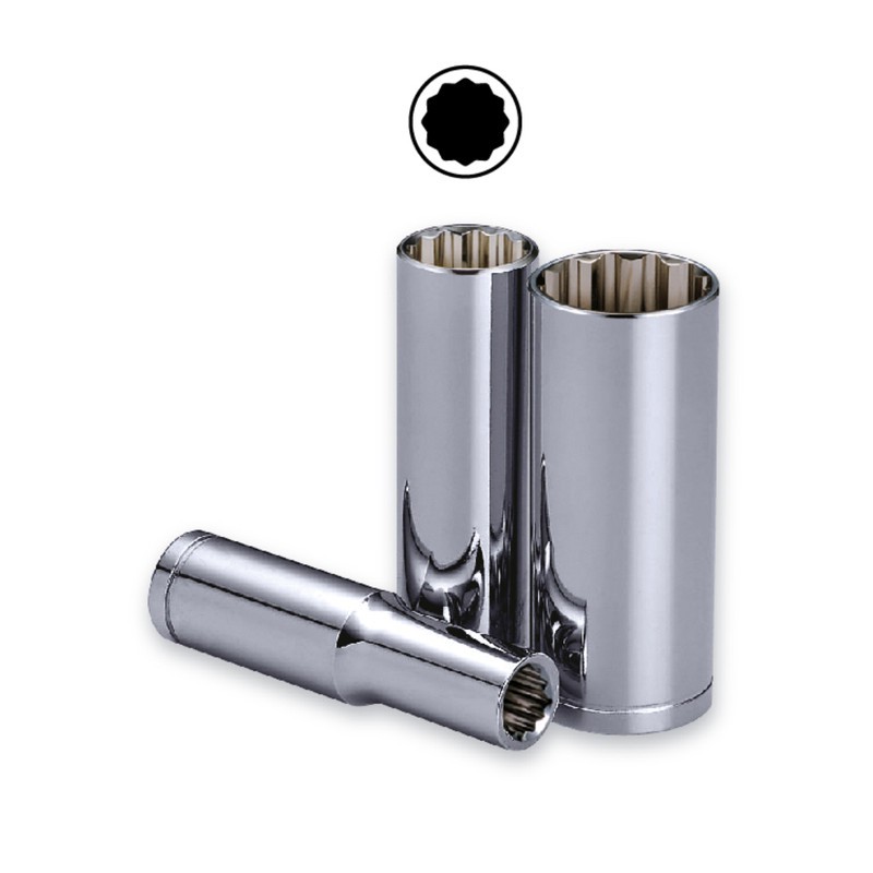 Jual GESTAR-Mata Kunci Shock 1/2" Dr Deep-12 Pt Sockets Metric 24 mm ...