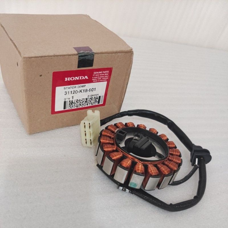 Jual Spool spul spol stator comp assy Honda Verza - Versa 150 asli Original 31120-K18-901 ...