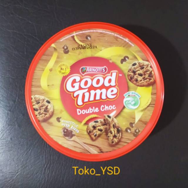 Jual Good Time Kaleng Double Choco 149 gr / Good Time Double Choco ...