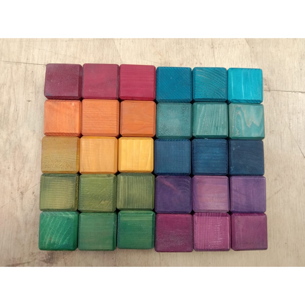 Jual DEFECT - Rainbow Cubes Full Set (tanpa tatakan) | Shopee Indonesia