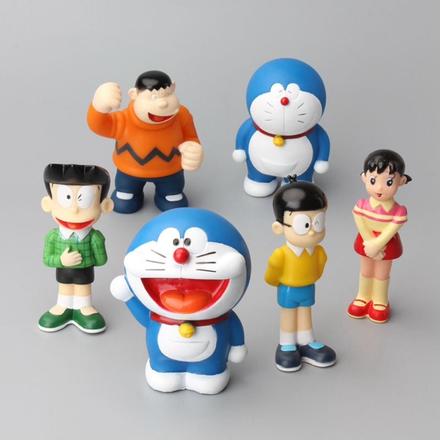 Jual Figure Doraemon Nobita Suneo Giant Suzuka | Shopee Indonesia