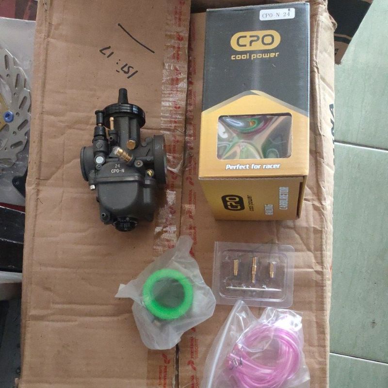 Jual Karburator Karbu Pe Pwk CPO NGO SUDCO 24 26 28 30 32 34 Black Series Hitam A115 Easy Chroom ...
