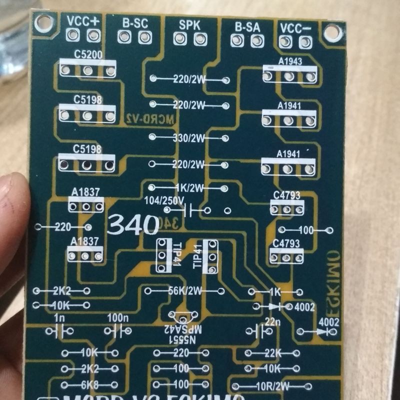 Jual PCB MCRD V2 ESKIMO TEFF ESKIMO 340 TEFF | Shopee Indonesia