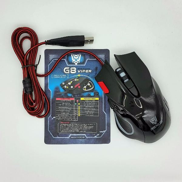 Jual Mouse Gaming Rexus G8 Viper 7D | Shopee Indonesia