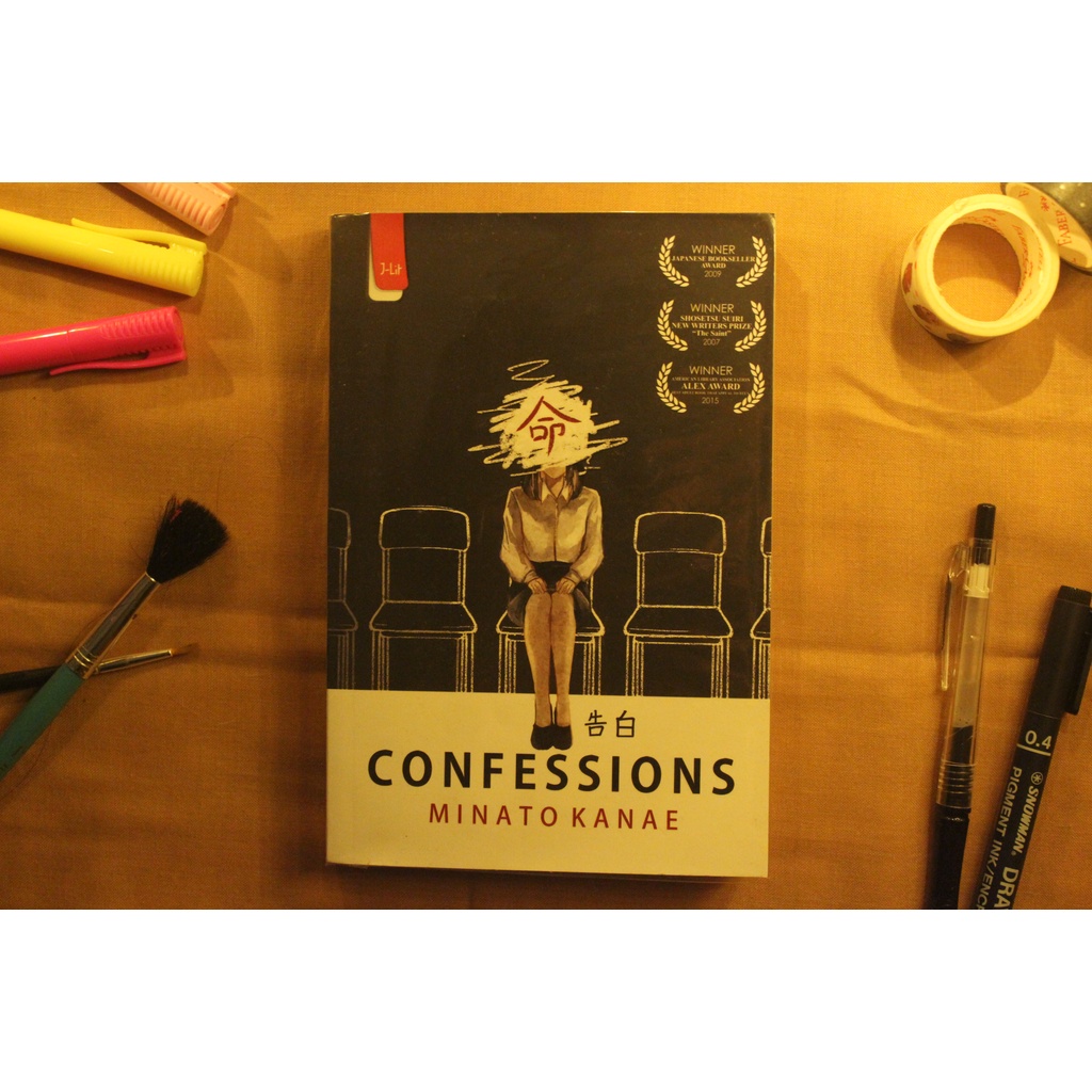 Jual Buku Bekas Novel Confessions Karya Minato Kanae | Buku Murah ...