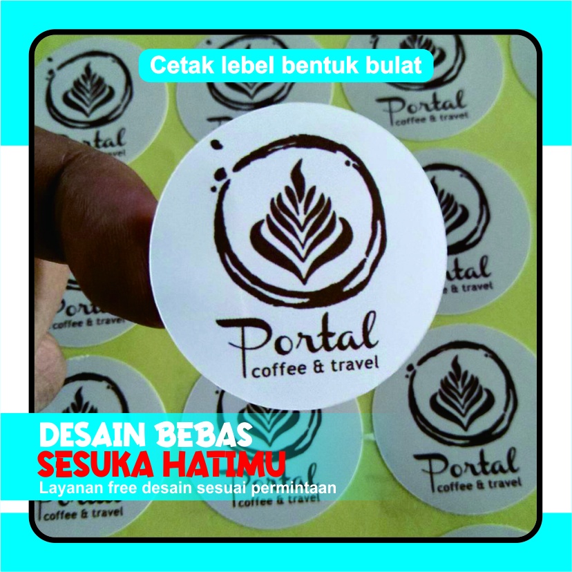 Jual Sticker Bulat Custom / CETAK STIKER BULAT / LEBEL MAKANAN ... Jual Sticker Bulat Custom / CETAK STIKER BULAT / LEBEL MAKANAN ...