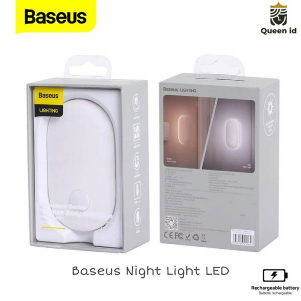 Jual Promo Baseus Night Light LED Sensor - Lampu Auto Sensor Entrance ...