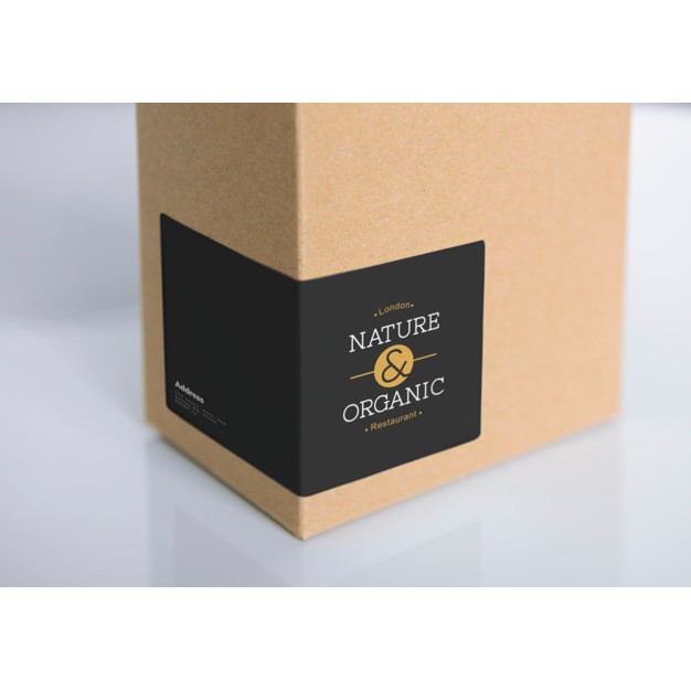 Jual Sticker segel packaging / Label packing stiker / CUSTOM box ...