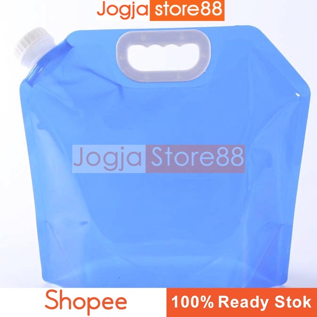 Jual Kantong Air Minum Portable | Botol Camping Reusable & Foldable 10 ...
