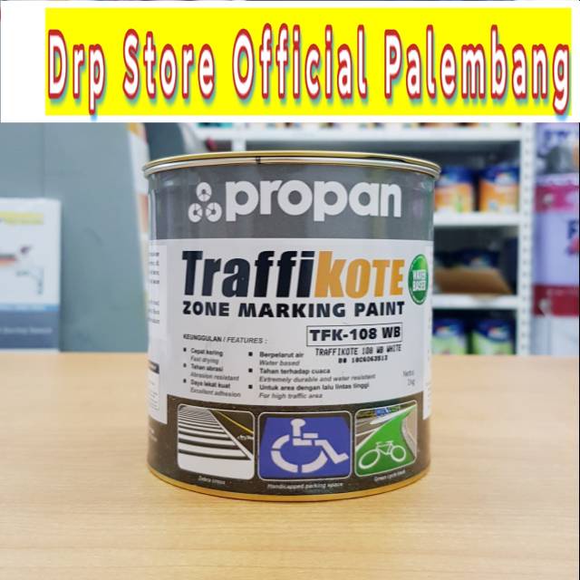 Jual CAT MARKA JALAN TRAFFIKOTE PROPAN 108 WATER-BASED (1 KG) | Shopee ...