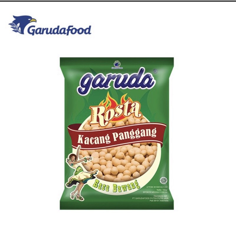 Jual Garuda Rosta Kacang Oven Rasa Bawang 100 gr 1pack isi 10pcs ...