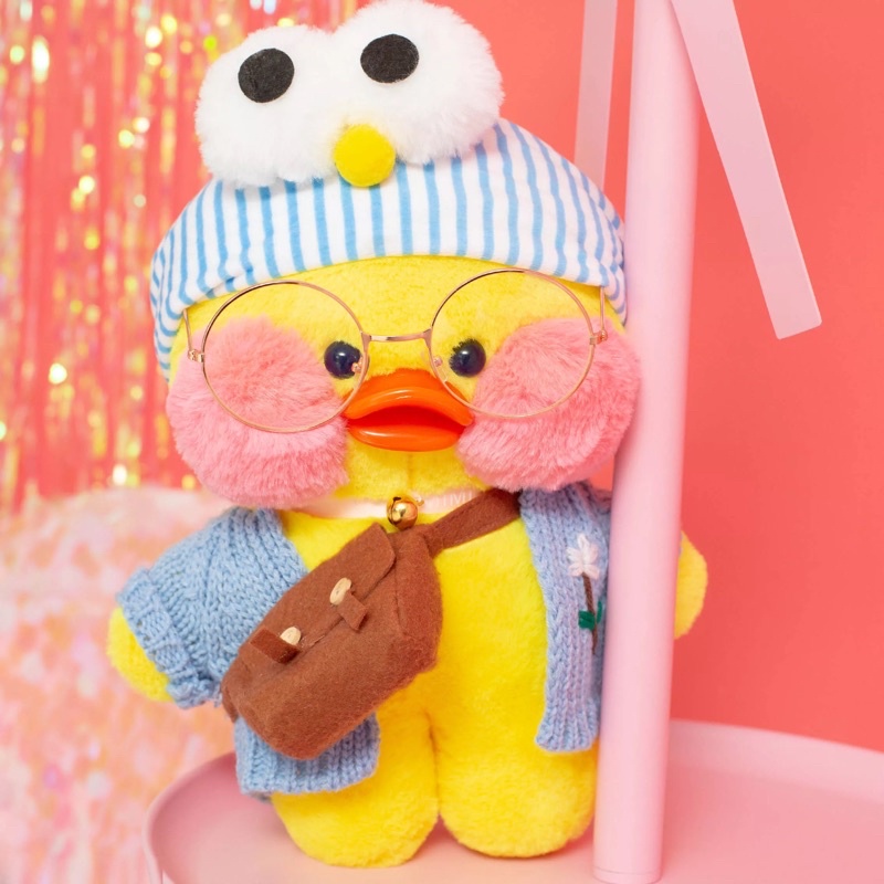 Jual Boneka bebek kuning lalafanfan cafe mimi duck import | Shopee ...