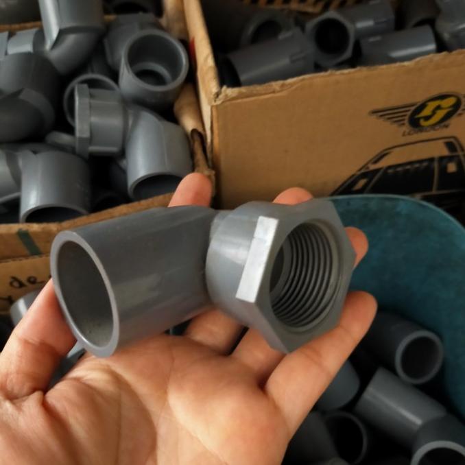 Jual best seller] keni drat PVC 1 inch x 1 inch keni drat pipa | Shopee ...