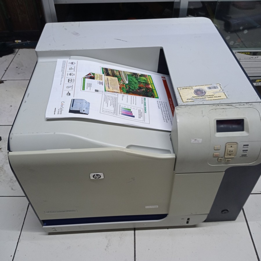 Jual Printer Hp Laserjet color cp3525dn ready siap pakai. | Shopee ...