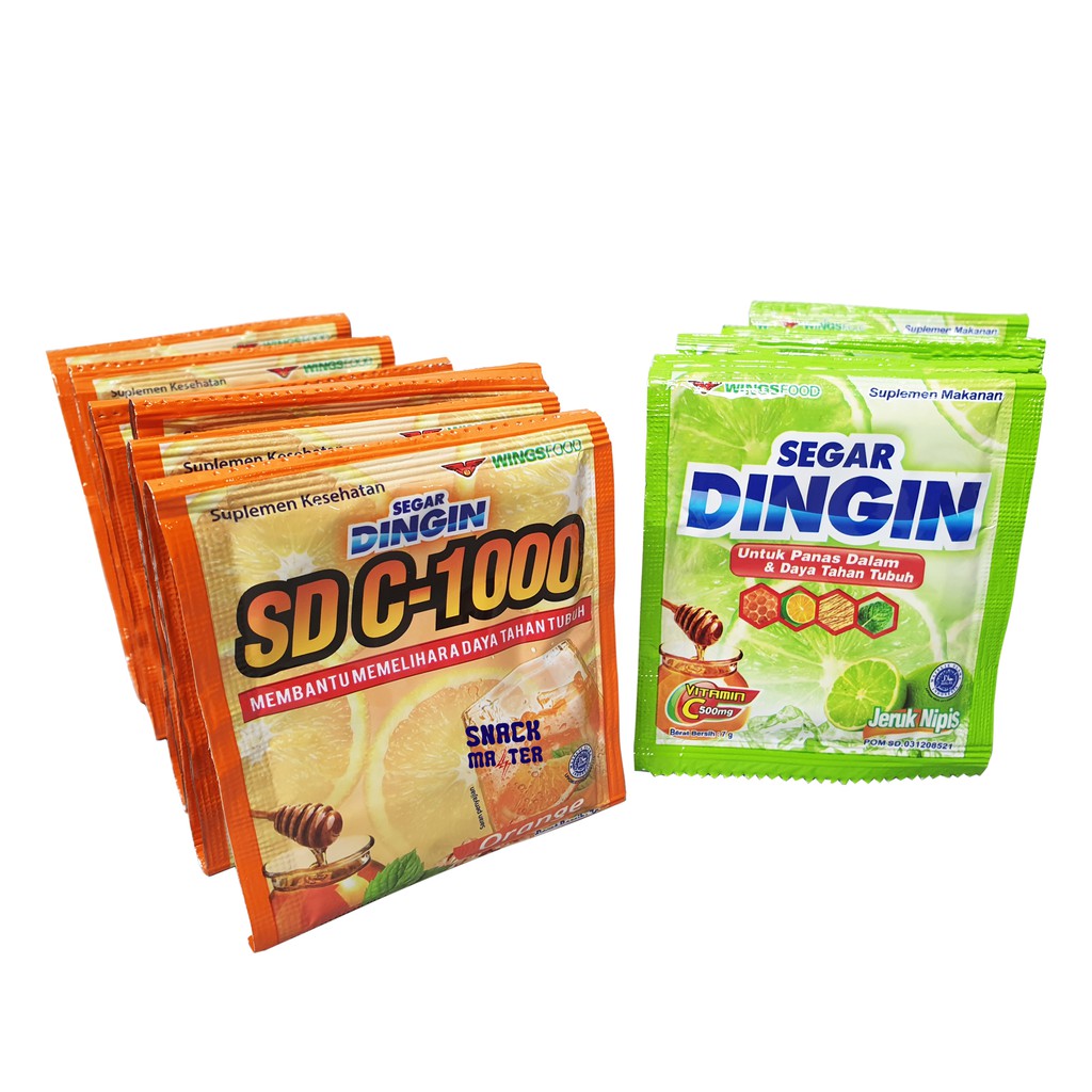 Jual Segar Dingin Serbuk Panas Dalam - Netto 10 bks x 7 gr | Shopee ...