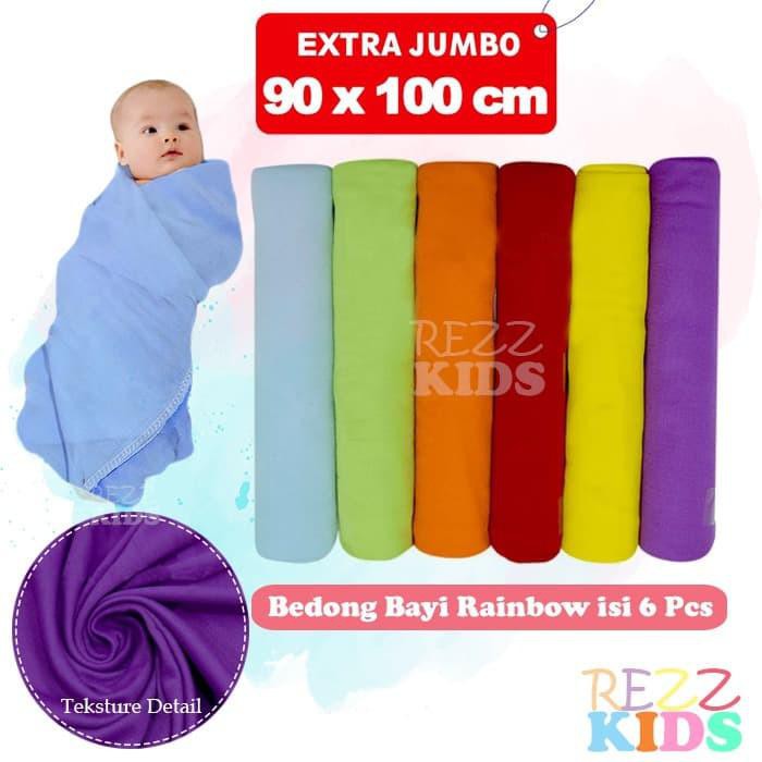 Jual KAIN BEDONG BAYI MURAH RAINBOW SWADDLE PERLENGKAPAN BAYI BARU ...
