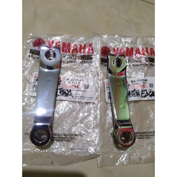 Jual PAHA REM / SENDOK RX KING ORI YGP FINISHING CHROME | Shopee Indonesia