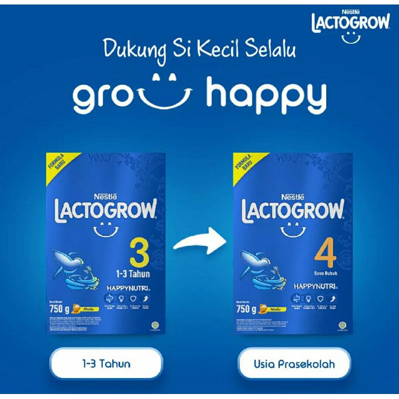Jual Lactogrow 3 Box 350g | Shopee Indonesia