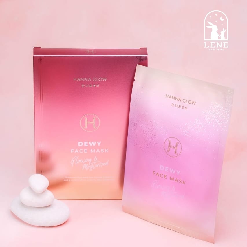 Jual Hanna Glow Dewy Face Mask isi 5 pcs (BOX) | Shopee Indonesia