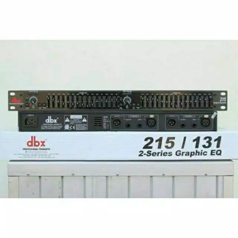 Jual EQUALIZER DBX 215 2X GRAPHIC EQ GARANSI 1 TAHUN | Shopee Indonesia