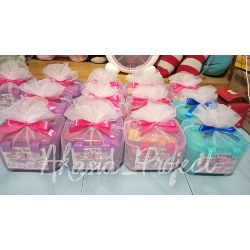 Jual Paket snack ulang tahun anak/snack ultah anak/hampers box ultah ...