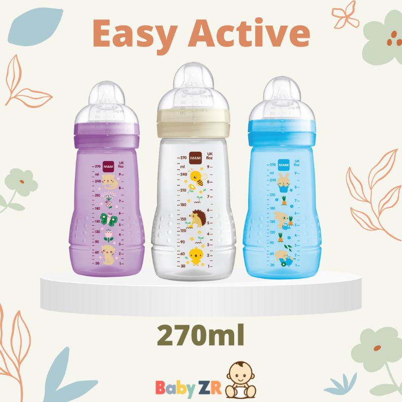 Jual Mam Easy Active Baby Botol Susu 270ml | Shopee Indonesia