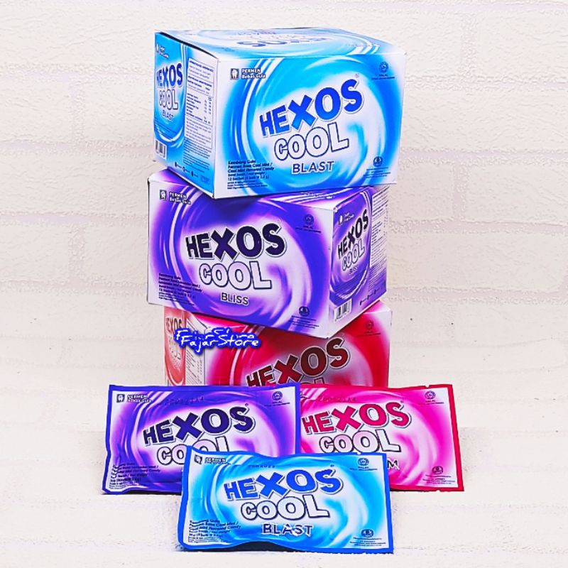 Jual Hexos Cool 20 Gram - Permen Hexos | Shopee Indonesia