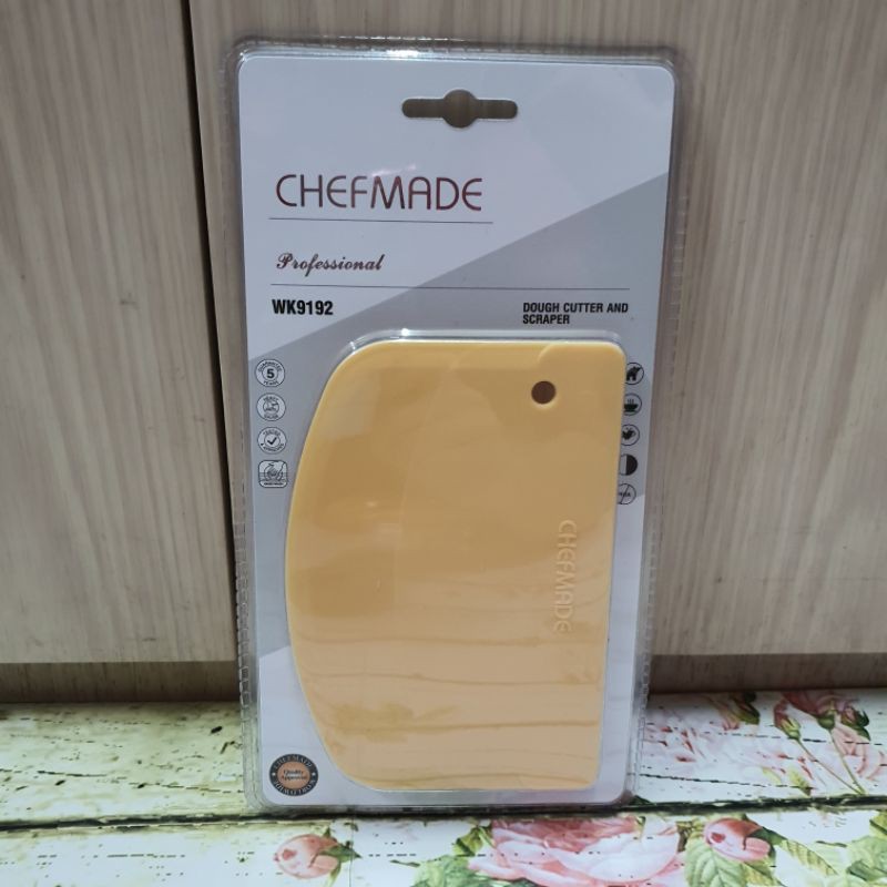 Jual CHEFMADE dough cutter and scraper Wk9192 / alat potong adonan kue ...