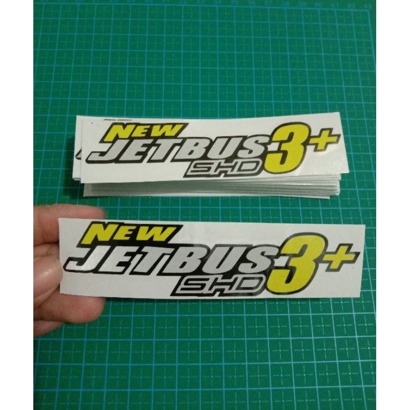 Jual STICKER NEW JETBUS 3+ CUTTING | Shopee Indonesia
