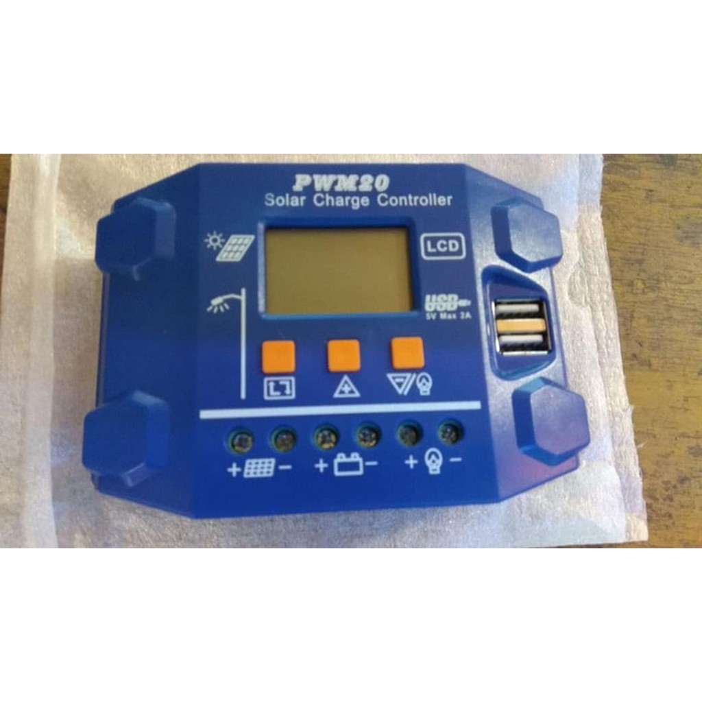 Jual Jual Solar Charge Controller BCR STEC PWM 10A 12/24V Display ...