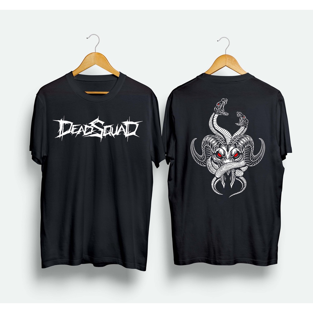 Jual Kaos Band Deadsquad - Medusa / Tshirt Musik Rock Metal | Shopee Indonesia