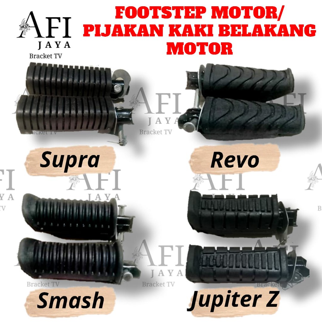 Jual FOOTSTEP BELAKANG MOTOR SUPRA- REVO- SMASH- JUPITER Z. POSTEP ...