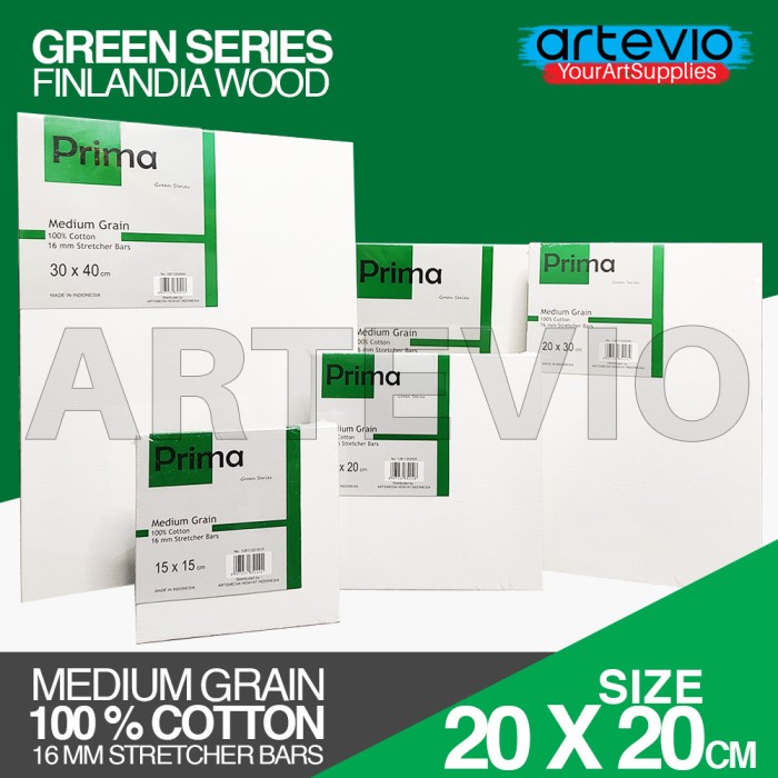 Jual Kanvas Lukis Prima Green Series Uk.20x20 | Shopee Indonesia