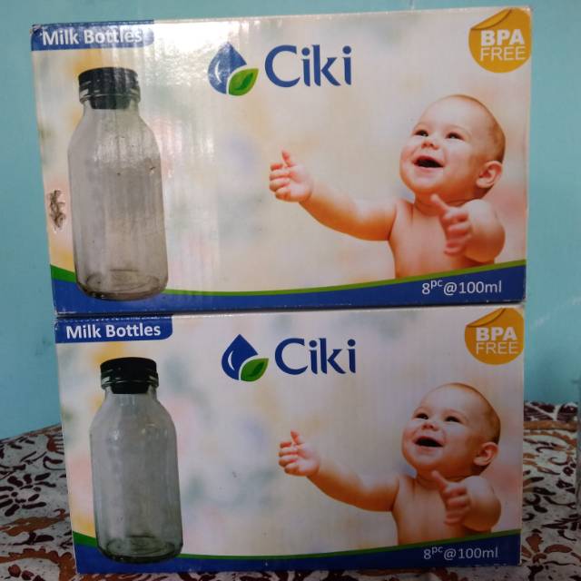 Jual Botol kaca merk ciki | Shopee Indonesia